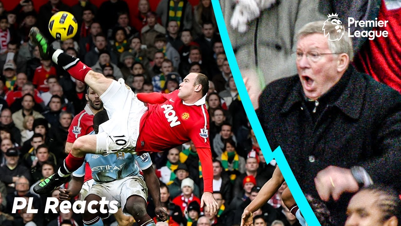 Premier League Managers React To The BEST Acrobatic Goals Premier League Managers React To The BEST Acrobatic Goals