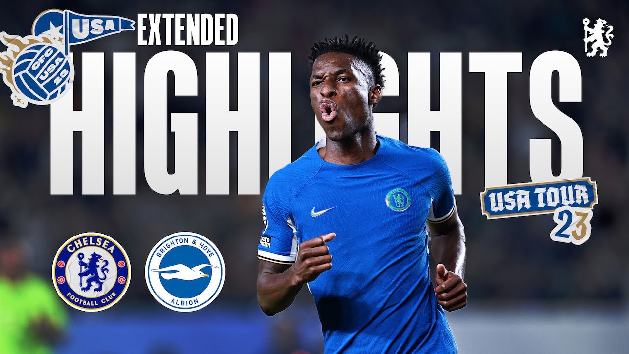 Chelsea 4-3 Brighton | Extended Highlights | Chelsea FC USA Tour 2023 Chelsea 4-3 Brighton | Extended Highlights | Chelsea FC USA Tour 2023