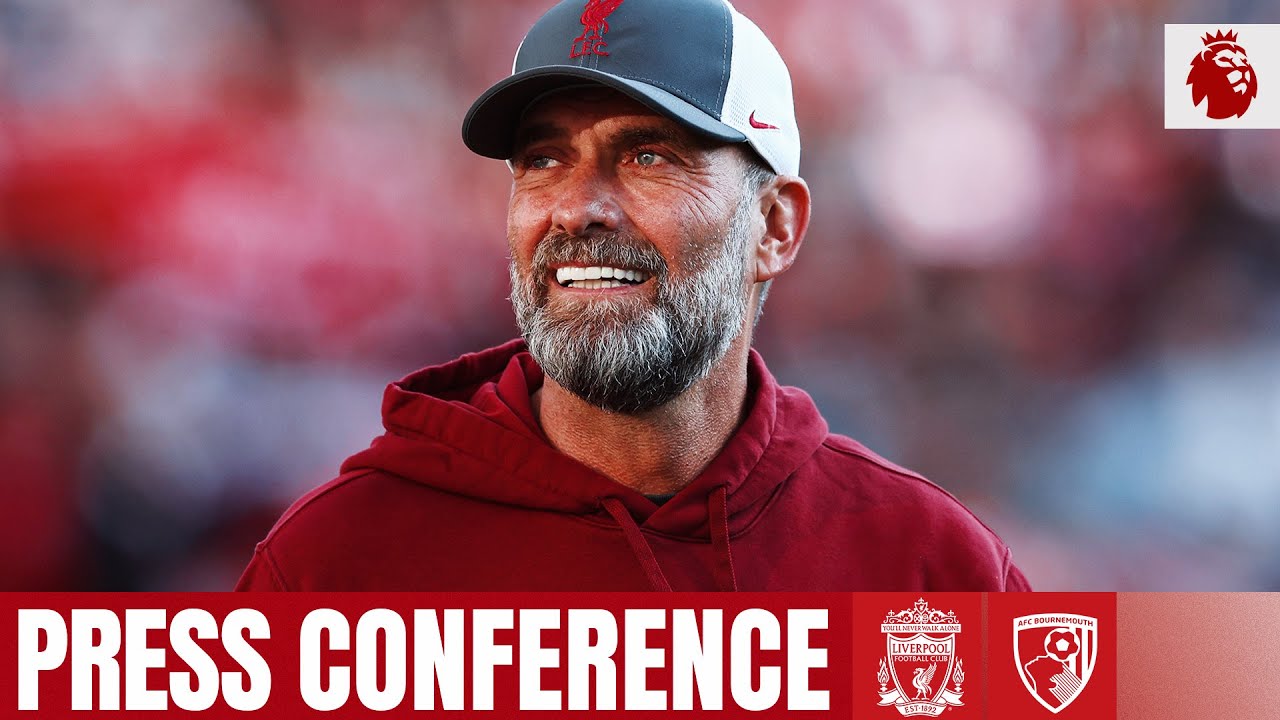 Jürgen Klopps Pre Match Press Conference Liverpool Vs Bournemouth