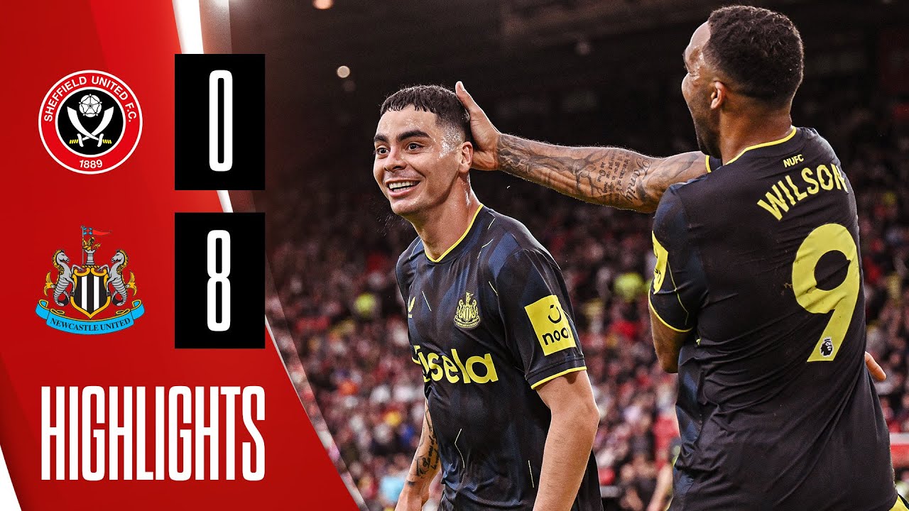 Sheffield United 0-8 Newcastle United | Premier League Highlights Sheffield United 0-8 Newcastle United | Premier League Highlights