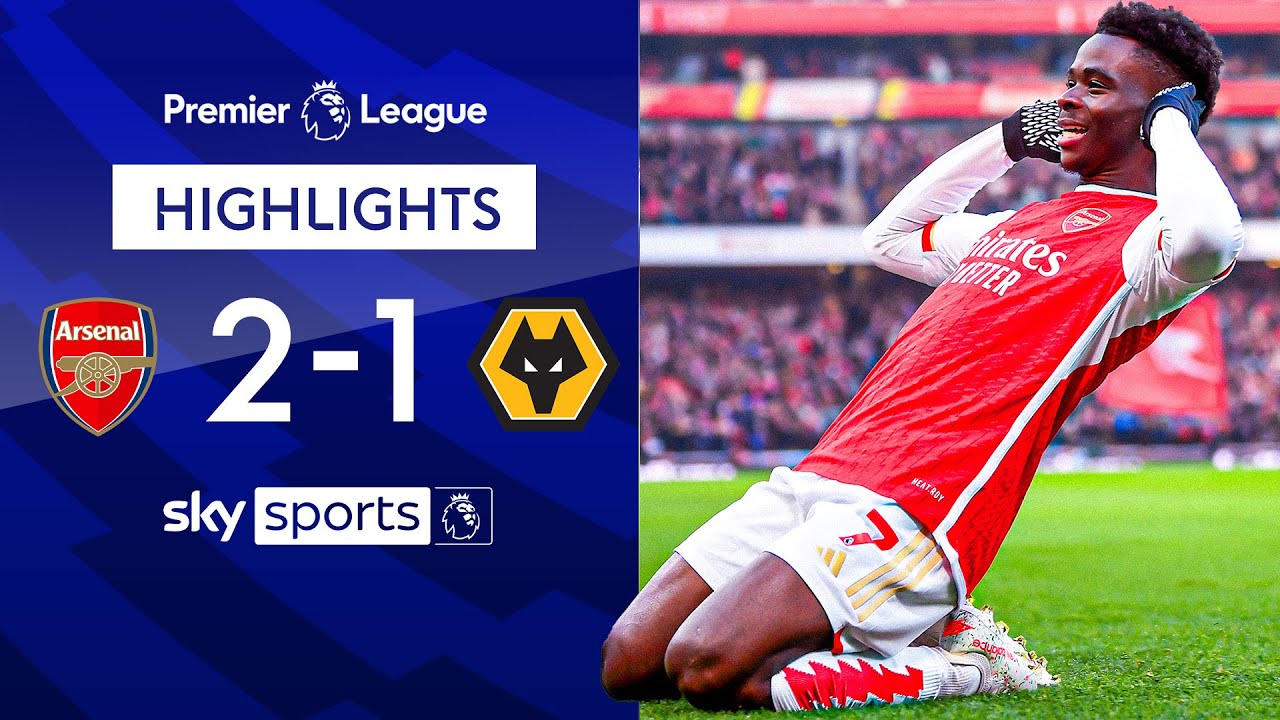 Saka And Ødegaard Send Arsenal Four Points Clear 🔝 Arsenal 2 1