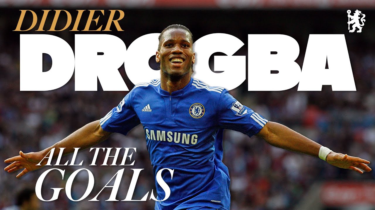 EVERY DIDIER DROGBA GOAL | CHELSEA FC | 2004-2015 | Football Live ...