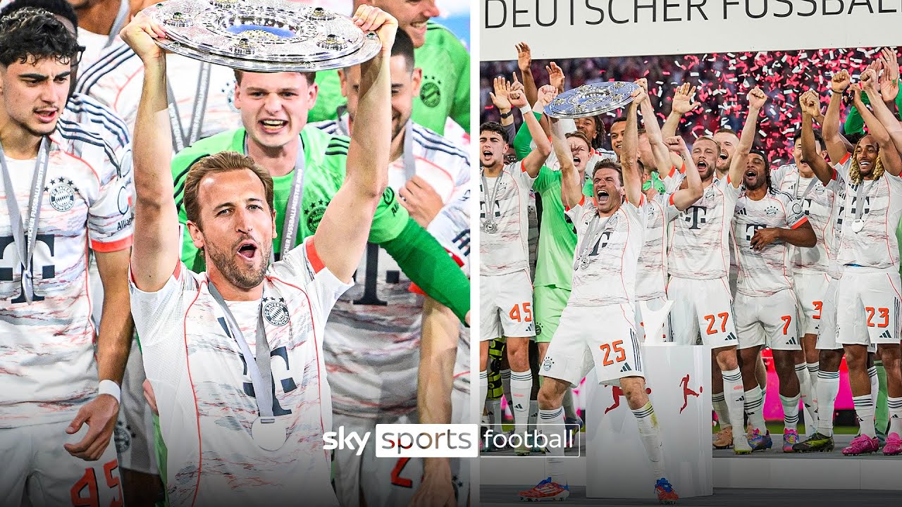 Harry Kane FINALLY Has His Hands On Silverware As Bayern Munich Lift ...