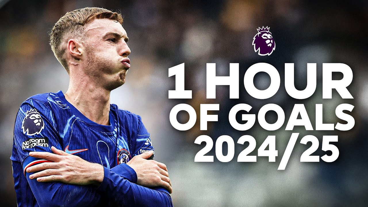 1 HOUR Of The Premier Leagues BEST GOALS From 2024/25