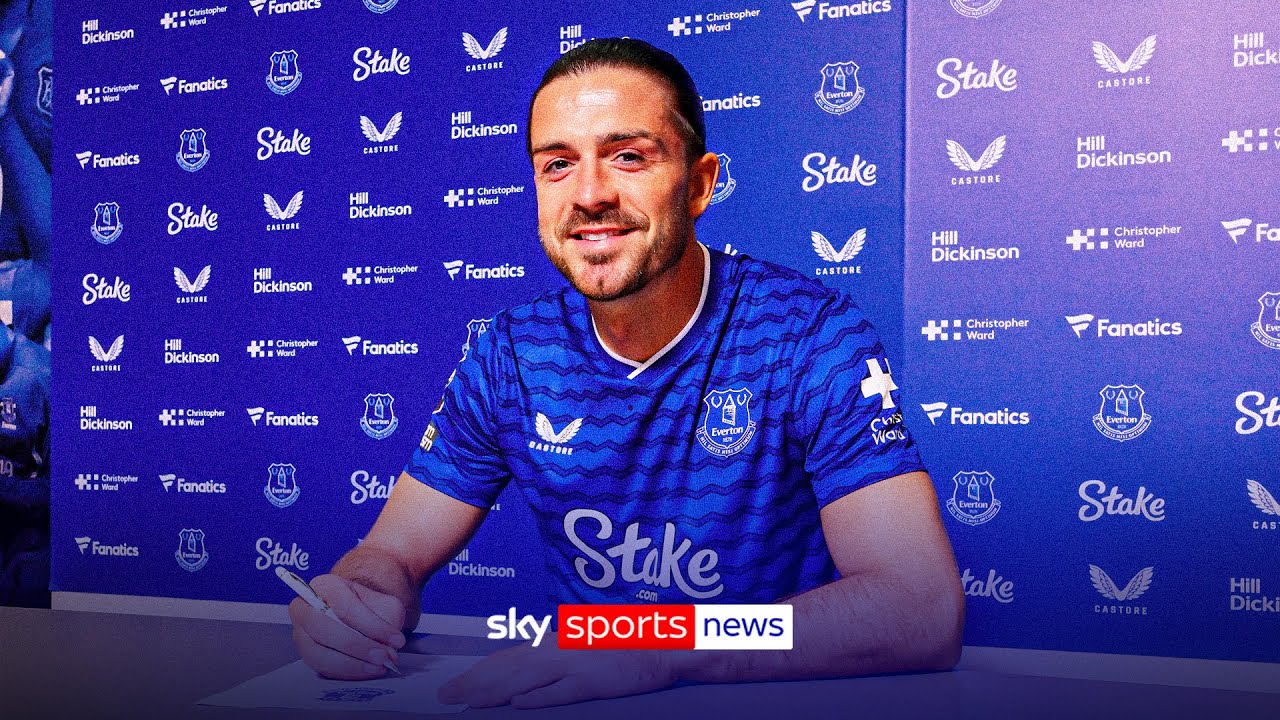BREAKING: Everton Sign Jack Grealish On Season-long Loan From Man City