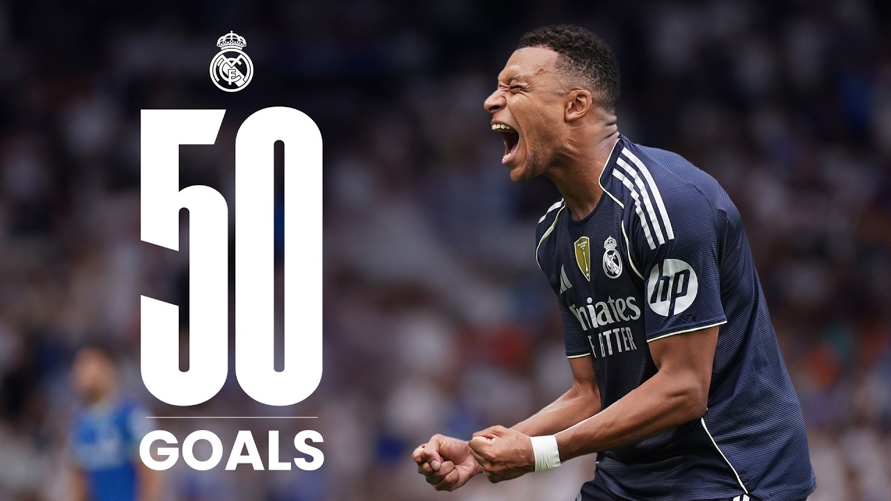 ALL Of Kylian Mbappés 50 REAL MADRID GOALS