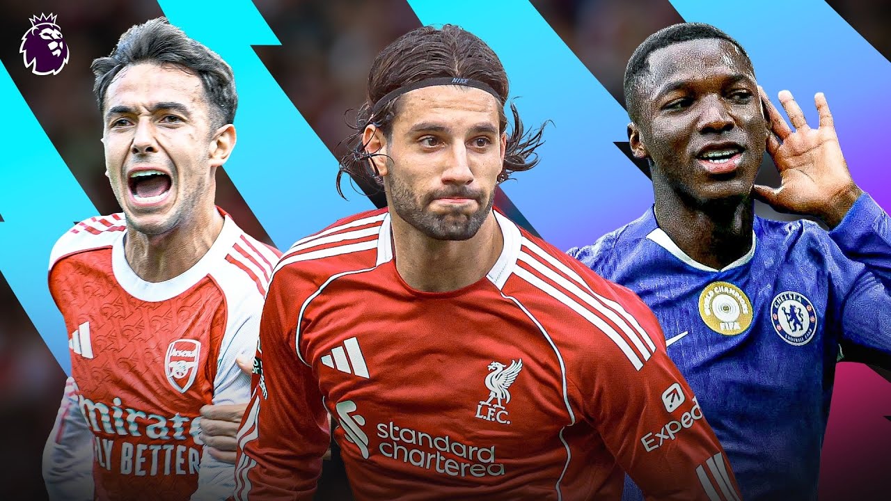 The Best Goals Of The Premier League Season So Far!