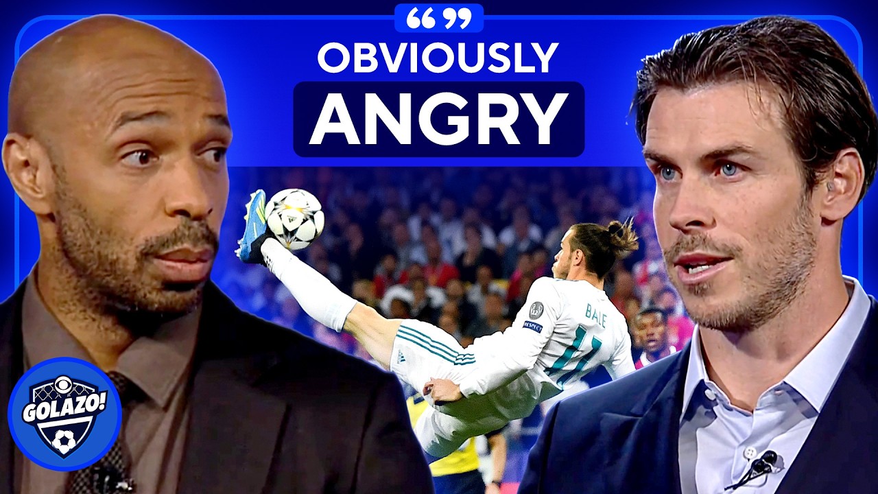 Gareth Bale Breaks Down His ICONIC Goals With Thierry Henry, Kate ...
