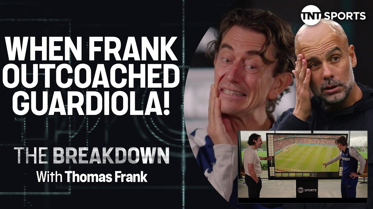 MASTERCLASS! Thomas Frank Explains How He Beat Pep Guardiola Tactically ...
